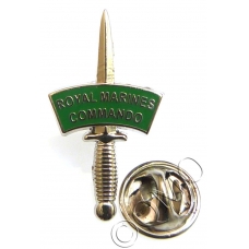Royal Marines Commando Dagger Lapel Pin Badge (Metal / Enamel)